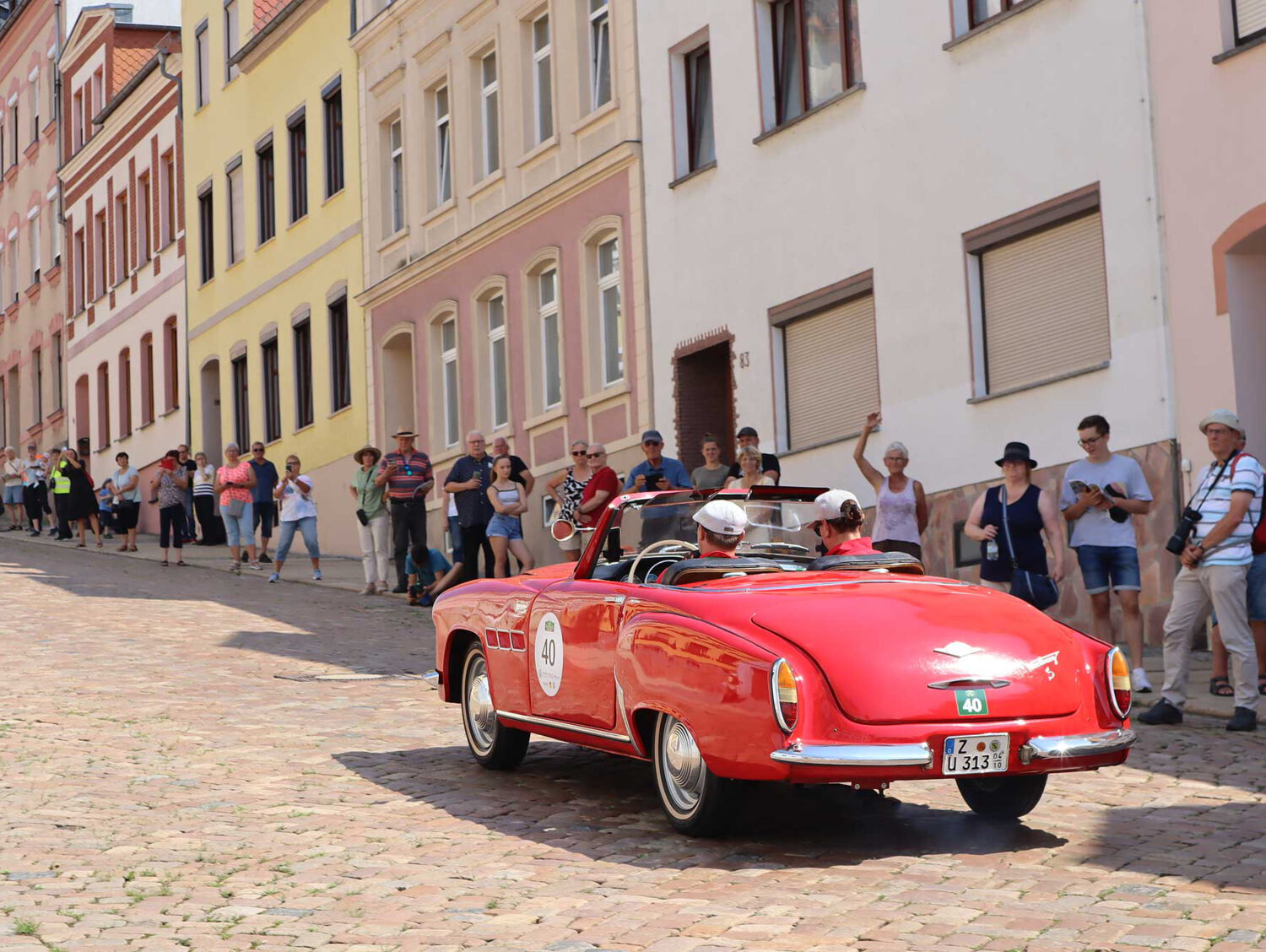 Die "Steile Wand" - Stadt Meerane