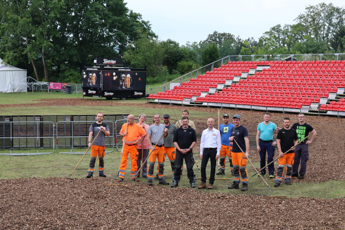850 Jahre Meerane: KARAT spielen auf dem Roten Hügel! Danke allen ...
