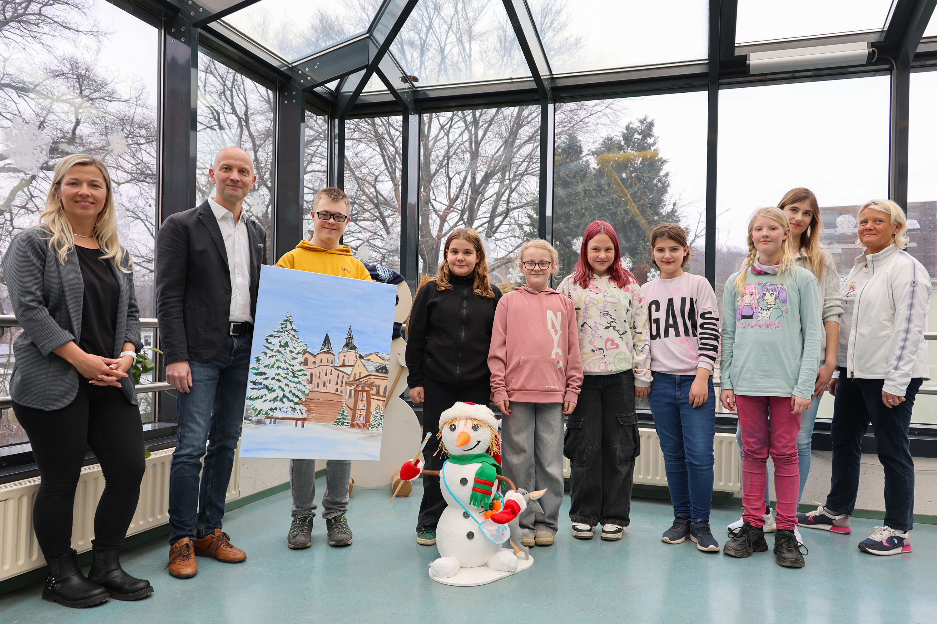 Stadtverwaltung Meerane freut sich über künstlerisches Geschenk der ...